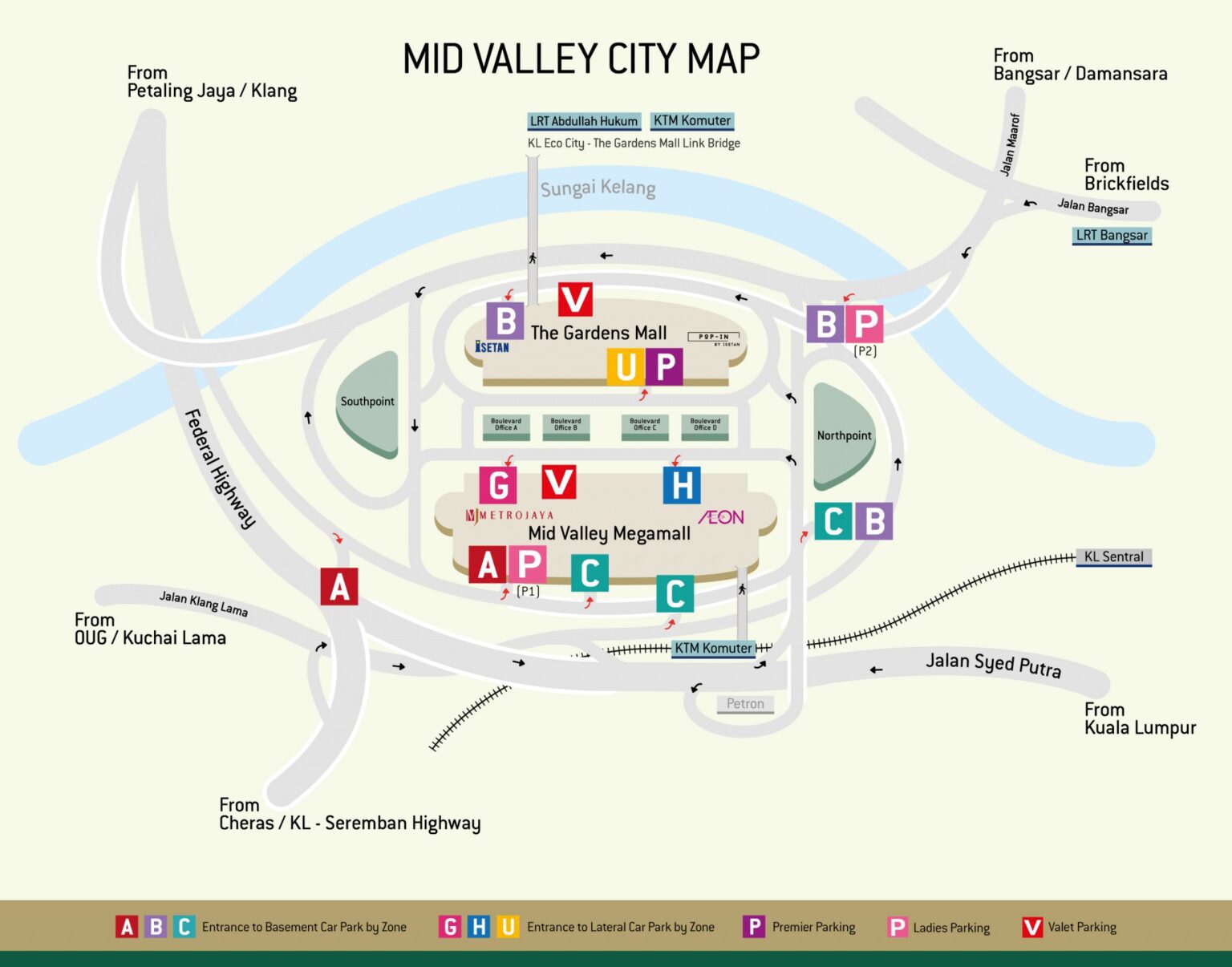 2025 The Gardens Mall: Latest Parking Rates and Guide